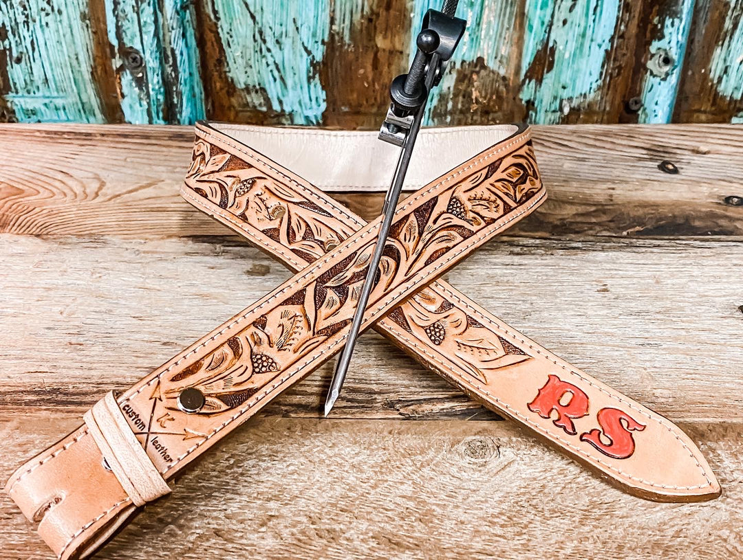 Custom Leather Belt (kids) – KS Custom Leather