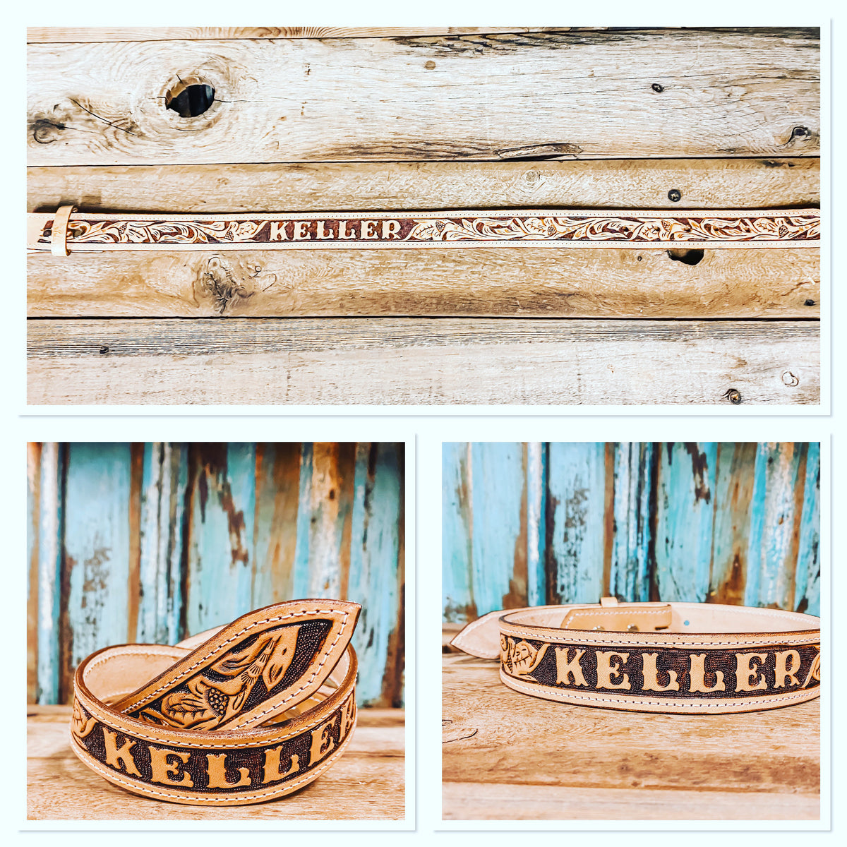 Custom Leather Belt (kids) – KS Custom Leather